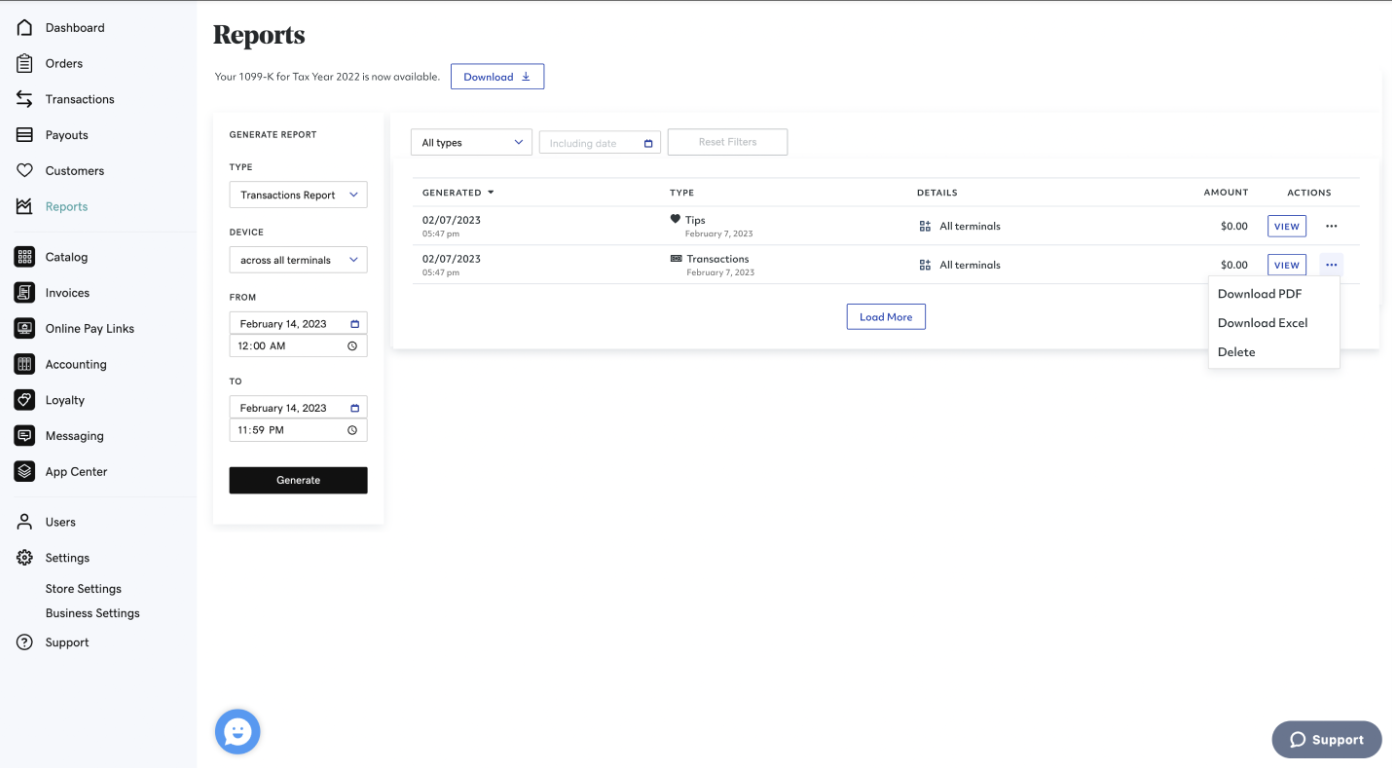 How to access your 1099-K tax form – Poynt Help Center