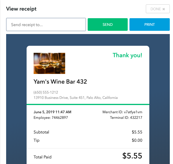How To: Reprint/Resend a Receipt – Poynt Help Center
