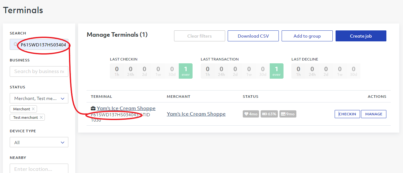 How do I locate and monitor terminals? – Poynt Help Center