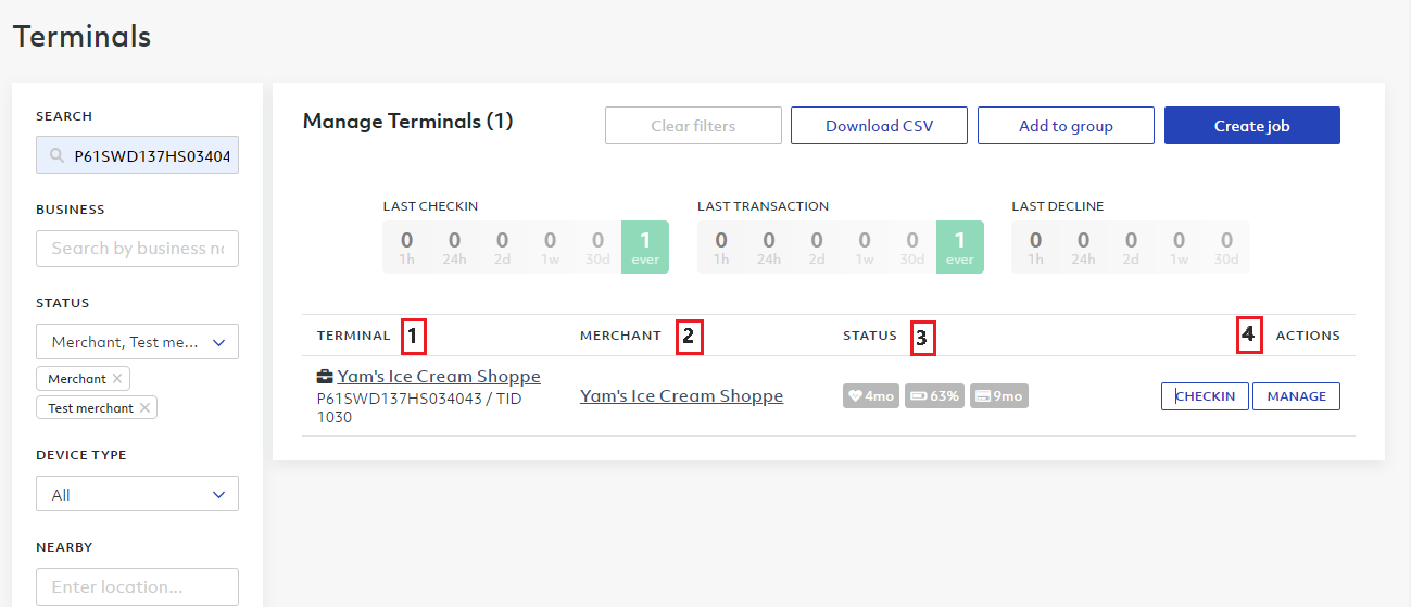 How do I locate and monitor terminals? – Poynt Help Center